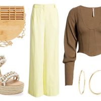 Outfits to Show You What to Wear with Cream Pants