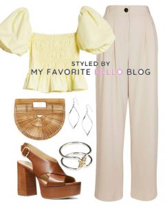 11 Outfits to Show You What to Wear with Cream Pants