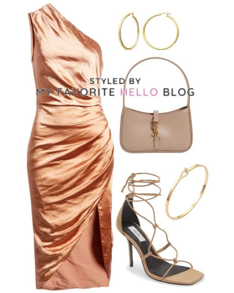 10 Outfits: What Color Shoes to Wear with a Copper Dress
