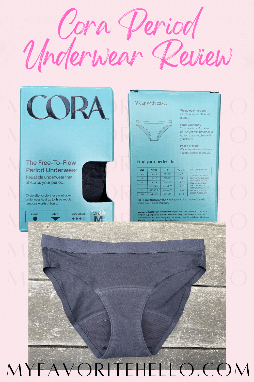 Cora Period Underwear Review: A Must-Have