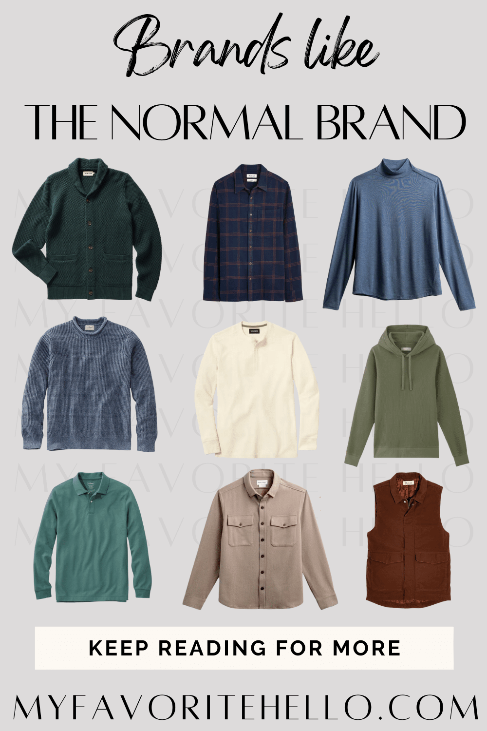 9 Brands like The Normal Brand for Comfortable and Quality Clothing