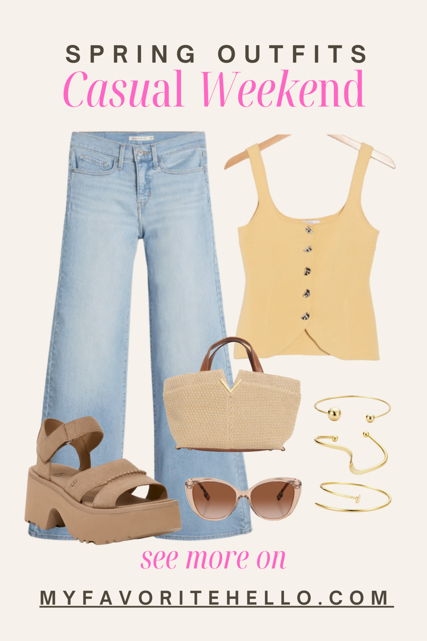 Spring Outfit Ideas with Jeans
