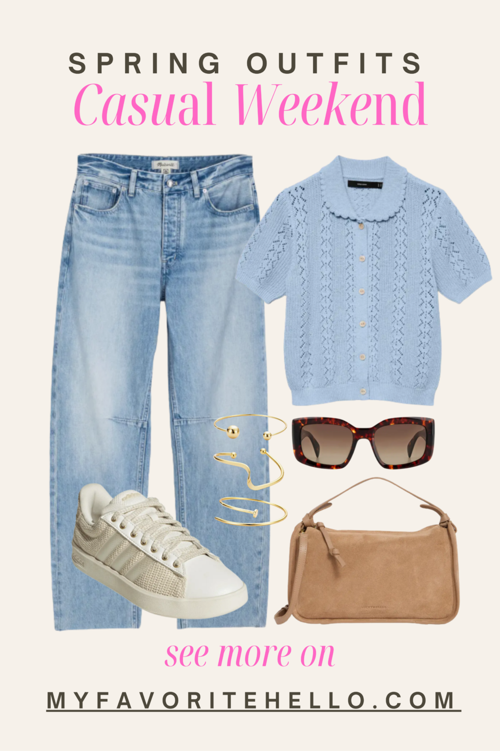 Spring Outfit Ideas with Jeans
